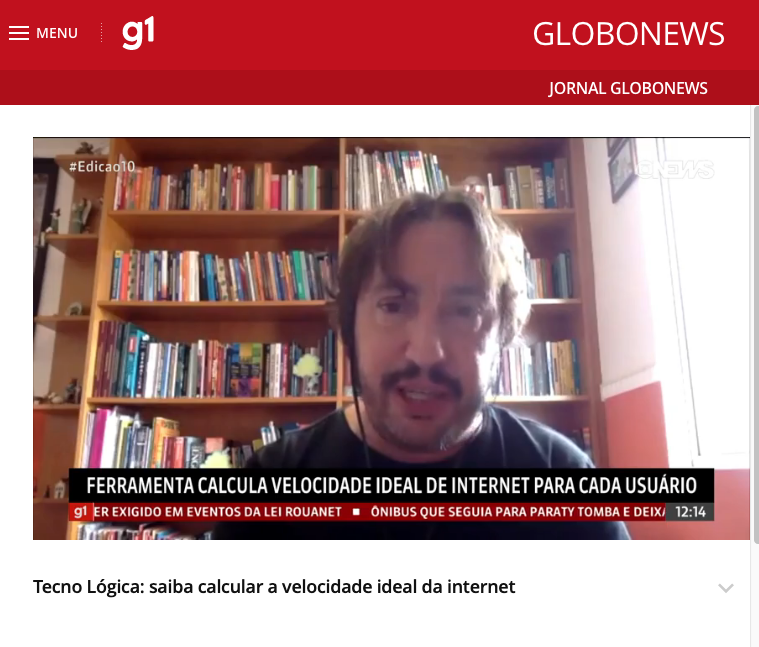 NIC.br - Na Mídia - Ferramenta calcula velocidade ideal de Internet ...