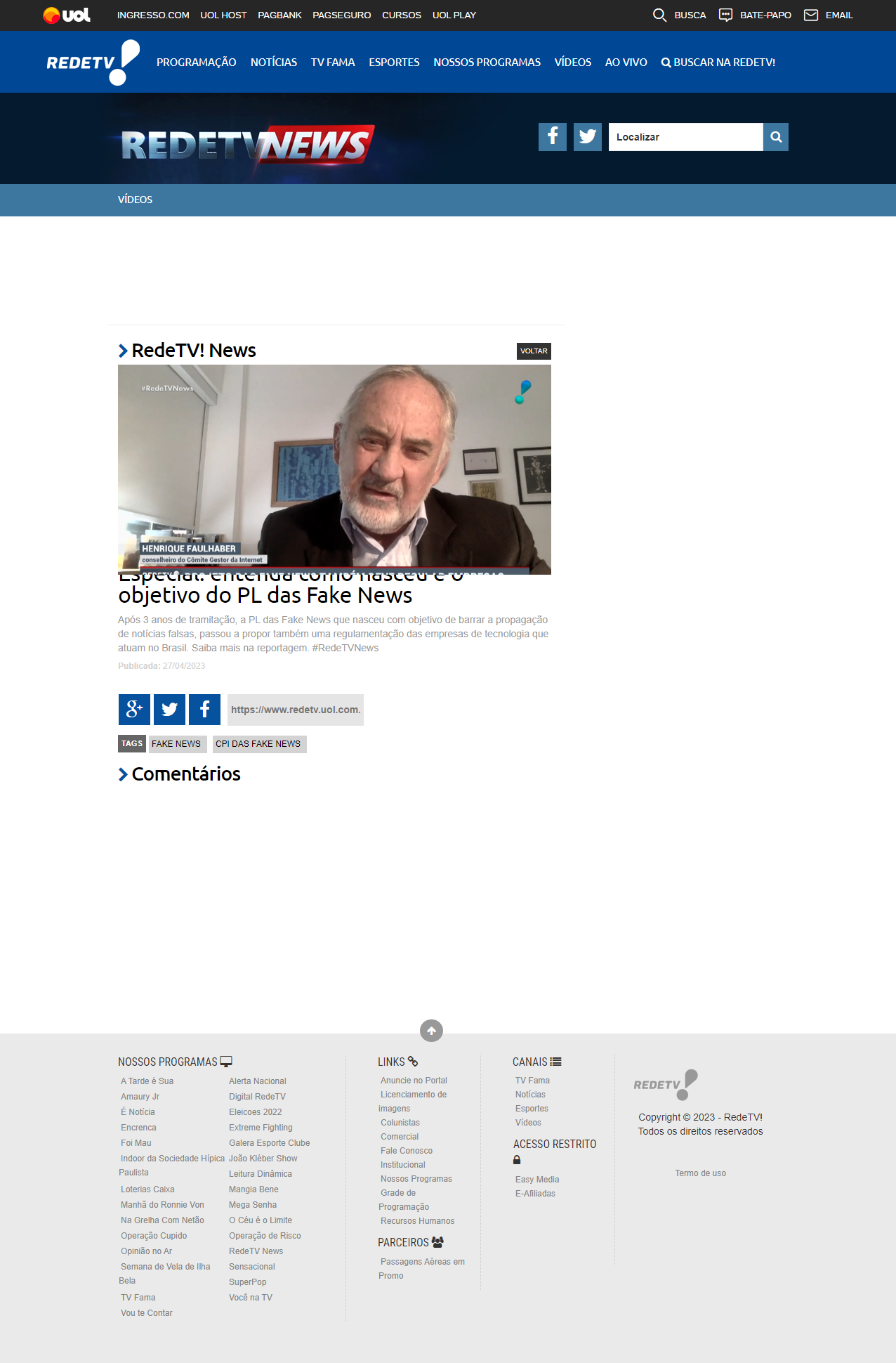NIC.br - Na Mídia - Especial: entenda como nasceu e o objetivo do PL ...