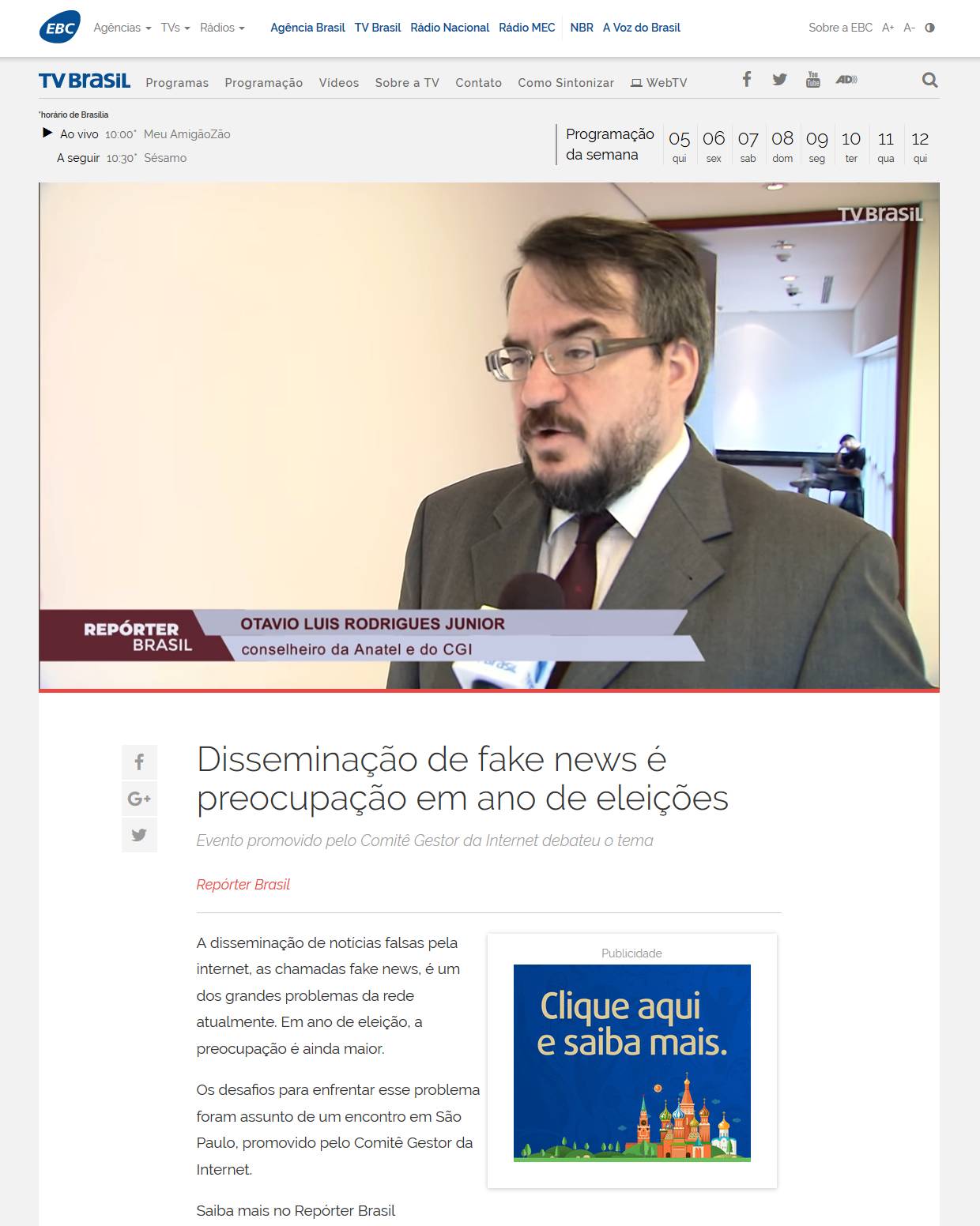 NIC.br - Na Mídia - Disseminação de fake news é preocupação em ano de ...