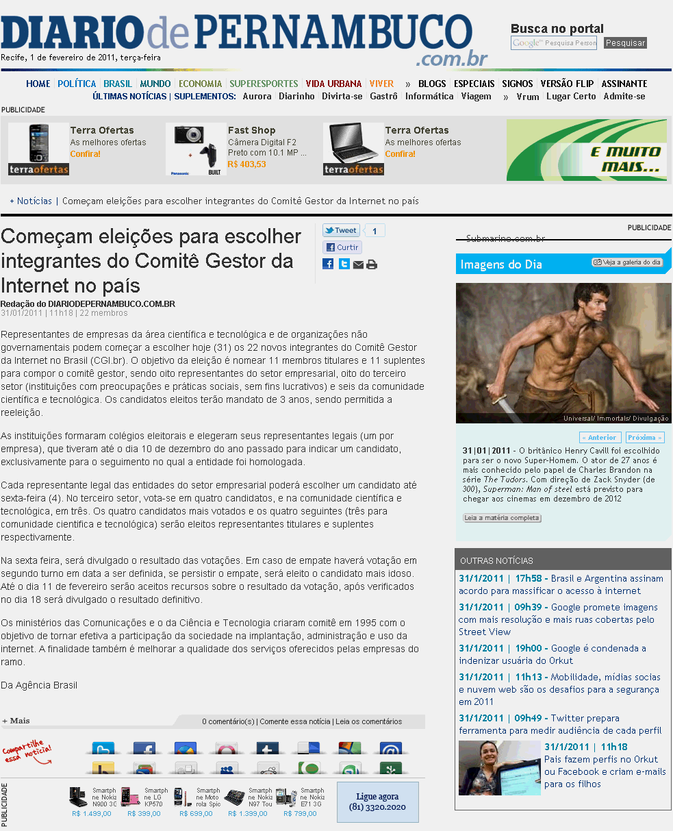 NIC.br - Na Mídia - Começam eleições para escolher integrantes do ...